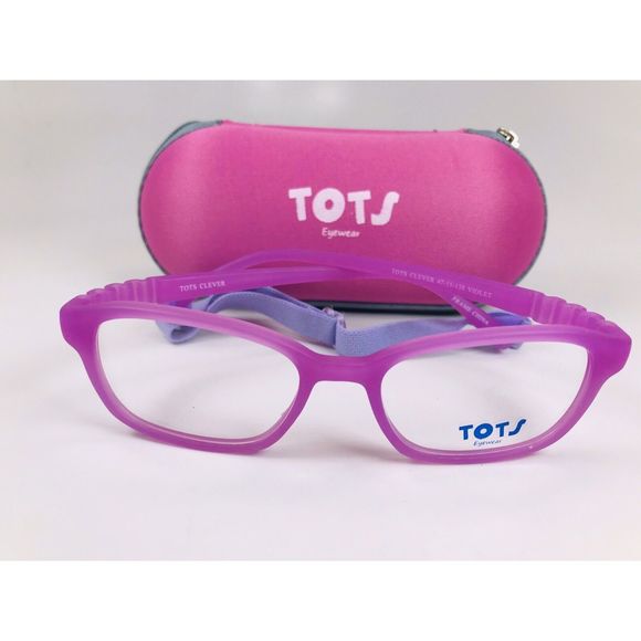 TOTS | Accessories | New Tots Violet Clever Eyeglasses For Kids 47mm With Case Strap | Poshmark